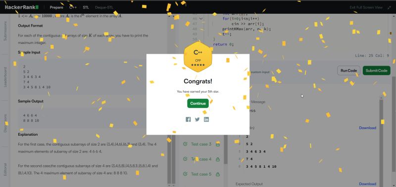 #coding #problemsolving #hackerrank #learning #achievement | Sagar Mamwadi #coding #problemsolving #hackerrank #learning #achievement | Sagar Mamwadi