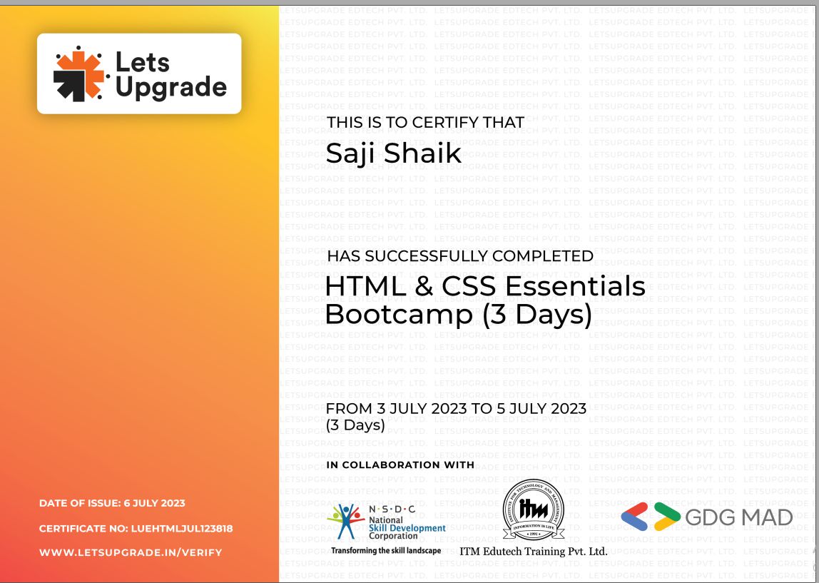 Saji Shaik on LinkedIn: #html #css Saji Shaik on LinkedIn: #html #css