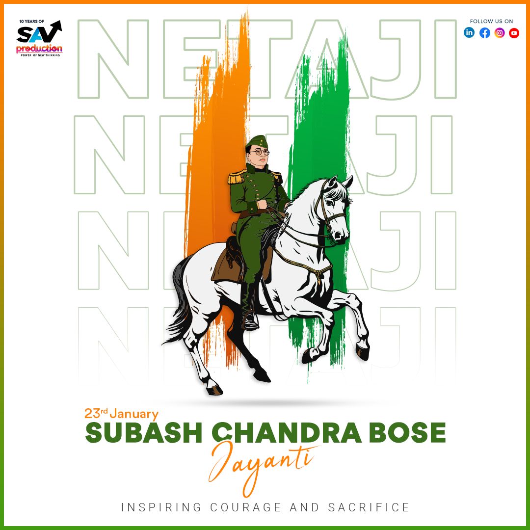 #netajijayanti #netaji #india #netajisubhaschandrabose… | SAV PRODUCTION #netajijayanti #netaji #india #netajisubhaschandrabose… | SAV PRODUCTION
