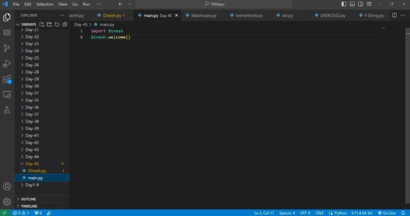 Dinesh kumar Das on LinkedIn: #python #pythondeveloper #pythondeveloper ... Dinesh kumar Das on LinkedIn: #python #pythondeveloper #pythondeveloper ...