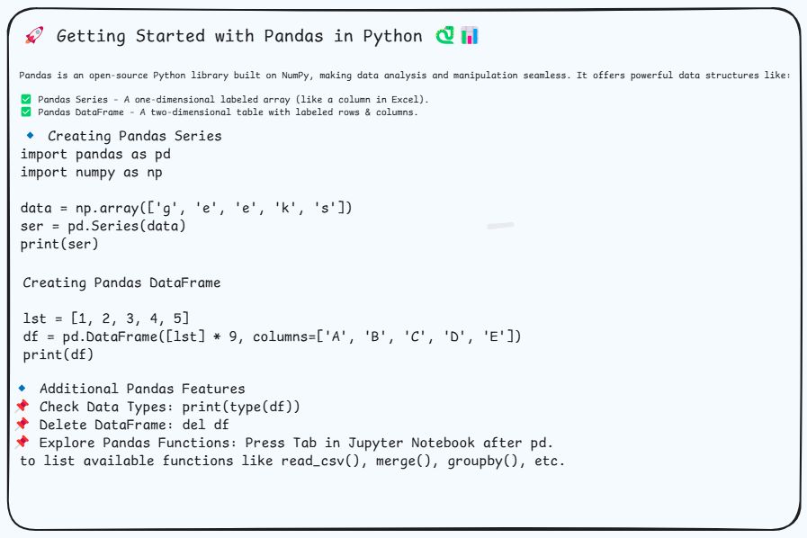 #python #datascience #pandas #dataanalytics #machinelearning | Sharath R #python #datascience #pandas #dataanalytics #machinelearning | Sharath R