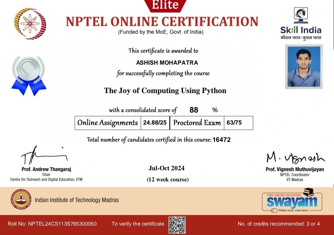 Ashish Mohapatra on LinkedIn: 🎉 Excited to share my latest ... Ashish Mohapatra on LinkedIn: 🎉 Excited to share my latest ...