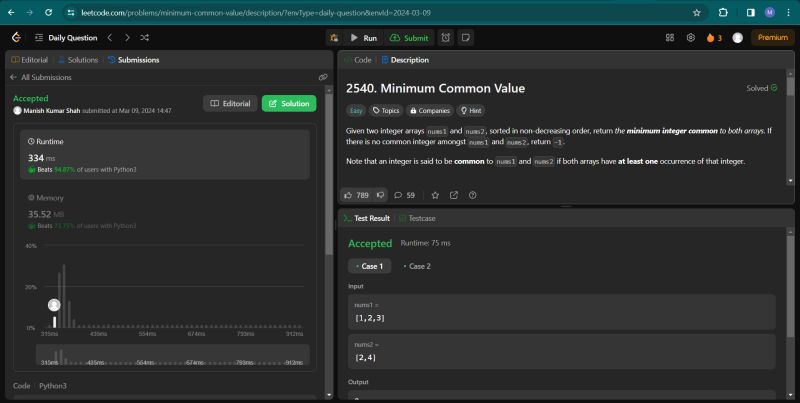 Manish Kumar Shah on LinkedIn: #day4 #100daysofcode #leetcode # ... Manish Kumar Shah on LinkedIn: #day4 #100daysofcode #leetcode # ...