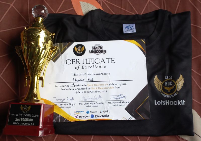 Harshit Raj on LinkedIn: #trophy #hackathon #prize #achievementunlocked ... Harshit Raj on LinkedIn: #trophy #hackathon #prize #achievementunlocked ...