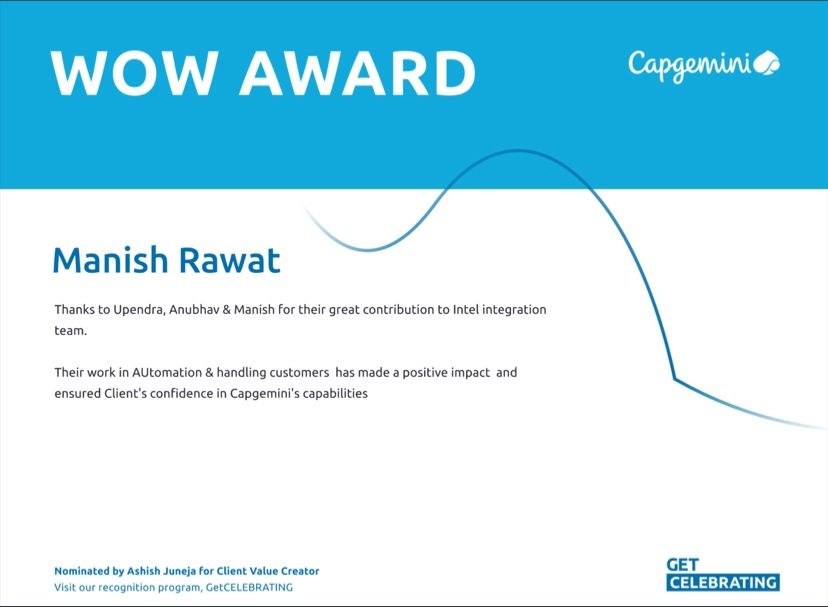 Manish Rawat on LinkedIn: #capgemini #capgeminiindia # ... Manish Rawat on LinkedIn: #capgemini #capgeminiindia # ...
