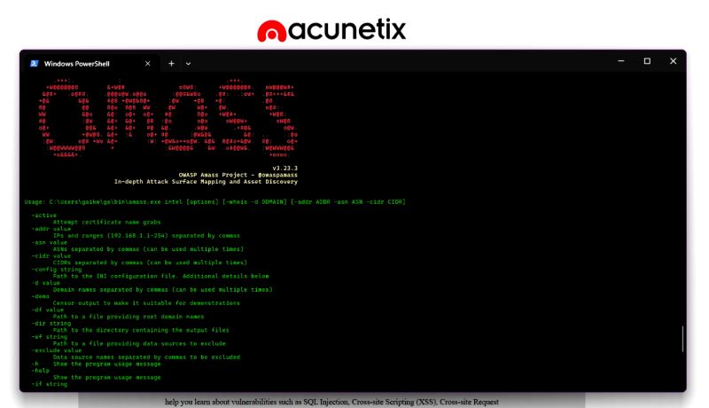 Yash Gaikwad on LinkedIn: #amass #reconnaissance #cybersecurity # ... Yash Gaikwad on LinkedIn: #amass #reconnaissance #cybersecurity # ...