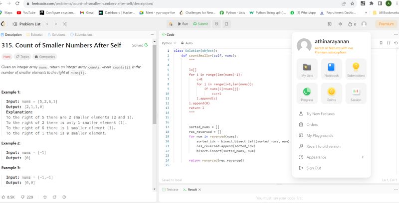 #leetcode #hard #python | Athi narayanan #leetcode #hard #python | Athi narayanan
