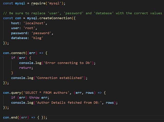 Abhishek kumar on LinkedIn: #mysql #mongodb #nodejs Abhishek kumar on LinkedIn: #mysql #mongodb #nodejs