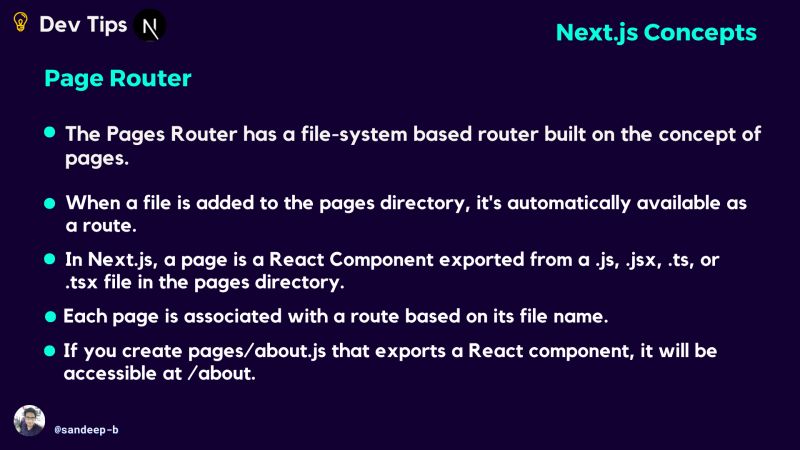 Sandeep Balachandran on LinkedIn: #sandtips #react #nextjs #js Sandeep Balachandran on LinkedIn: #sandtips #react #nextjs #js