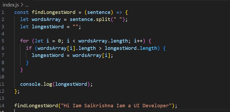 Interview question: How to write a javascript program? | Sai Krishna ... Interview question: How to write a javascript program? | Sai Krishna ...