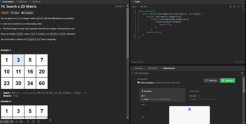 Day 30 of #100daysofcodechallenge: M x n integer matrix | Ankit ... Day 30 of #100daysofcodechallenge: M x n integer matrix | Ankit ...