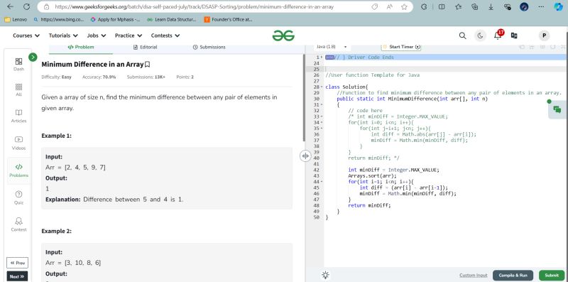 Prateek Jha on LinkedIn: #dsa #java #sorting #problemsolving # ... Prateek Jha on LinkedIn: #dsa #java #sorting #problemsolving # ...