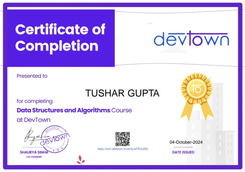 Tushar Gupta on LinkedIn: #datastructures #algorithms #learning #coding ... Tushar Gupta on LinkedIn: #datastructures #algorithms #learning #coding ...
