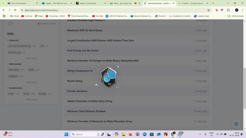 Tashvi Chaudhary on LinkedIn: #100daysofcode #leetcode #consistency # ... Tashvi Chaudhary on LinkedIn: #100daysofcode #leetcode #consistency # ...