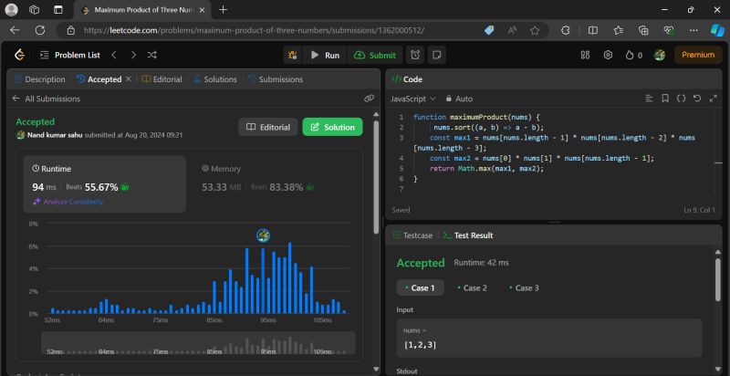 Nand Kumar Sahu on LinkedIn: #leetcode #problemsolving #coding # ... Nand Kumar Sahu on LinkedIn: #leetcode #problemsolving #coding # ...