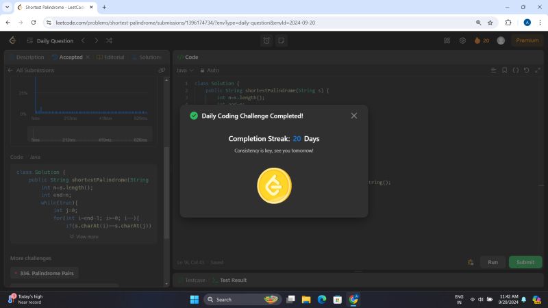 Anmol Khurana on LinkedIn: #leetcodechallenge #day74 #problemsolving # ... Anmol Khurana on LinkedIn: #leetcodechallenge #day74 #problemsolving # ...