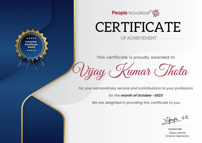 Vijay kumar Thota on LinkedIn: #thankyou | 10 comments Vijay kumar Thota on LinkedIn: #thankyou | 10 comments