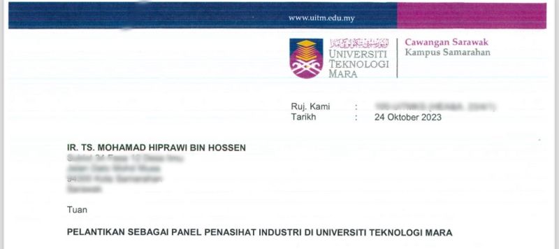 Ir. Ts. Mohammad Hiprawi Hossen on LinkedIn: In Shaa Allah akan beri ... Ir. Ts. Mohammad Hiprawi Hossen on LinkedIn: In Shaa Allah akan beri ...