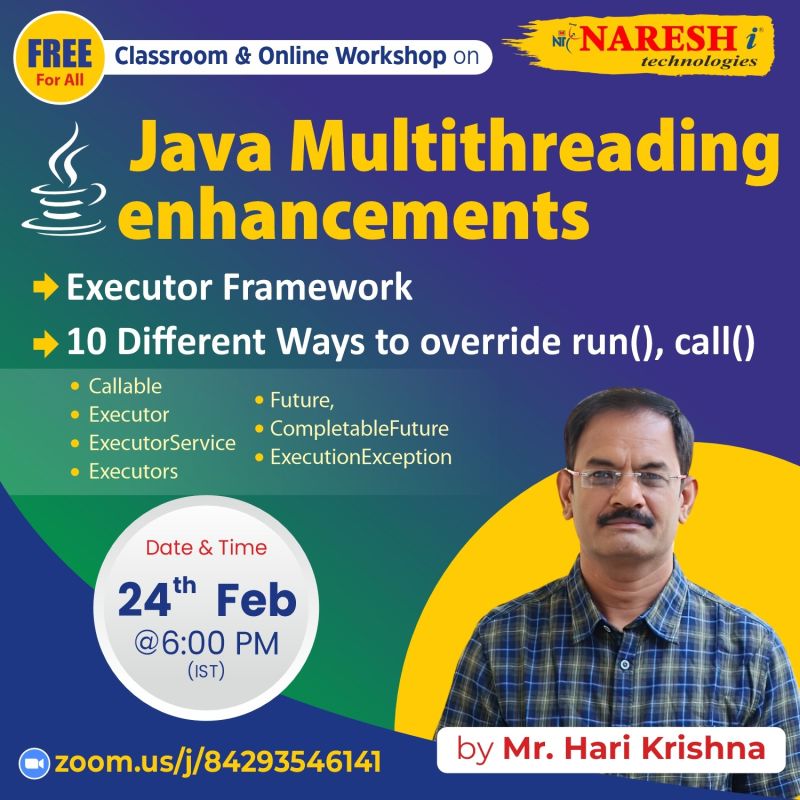 Naresh i Technologies on LinkedIn: #fullstackjava #corejava #java # ... Naresh i Technologies on LinkedIn: #fullstackjava #corejava #java # ...