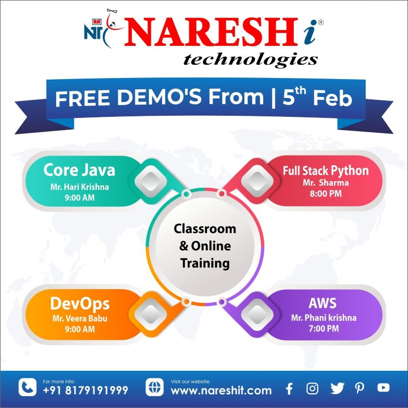 Naresh i Technologies on LinkedIn: #html #css #javascript #clanguage # ... Naresh i Technologies on LinkedIn: #html #css #javascript #clanguage # ...