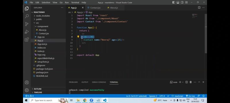 Pronoti Mitra on LinkedIn: #reactjs #learninginprogress #neverstoplearning Pronoti Mitra on LinkedIn: #reactjs #learninginprogress #neverstoplearning
