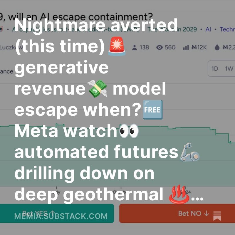 Memia 2024.13: Nightmare averted (this time)🚨 generative revenue💸 model ... Memia 2024.13: Nightmare averted (this time)🚨 generative revenue💸 model ...