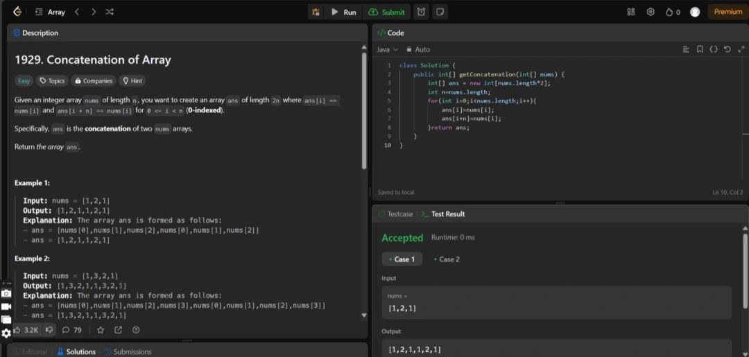Day 1 of LeetCode challenge: algorithmic problem-solving | Shinie ... Day 1 of LeetCode challenge: algorithmic problem-solving | Shinie ...