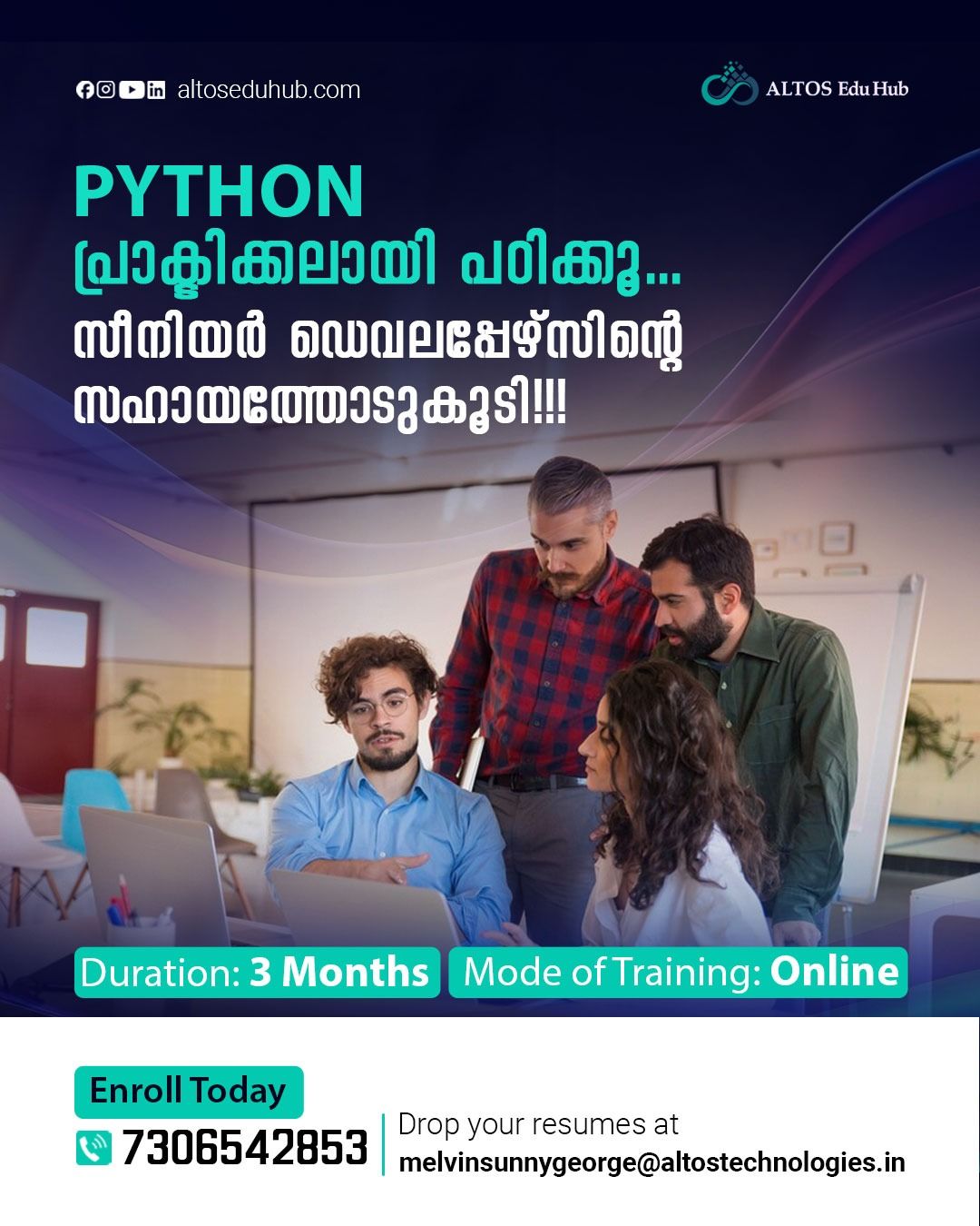 Altos EduHub on LinkedIn: #pythontraining #python Altos EduHub on LinkedIn: #pythontraining #python