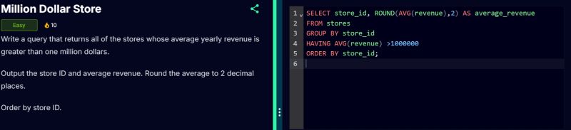 Hridik Agarwal on LinkedIn: #sql #dataanalytics #sqlpractice # ... Hridik Agarwal on LinkedIn: #sql #dataanalytics #sqlpractice # ...