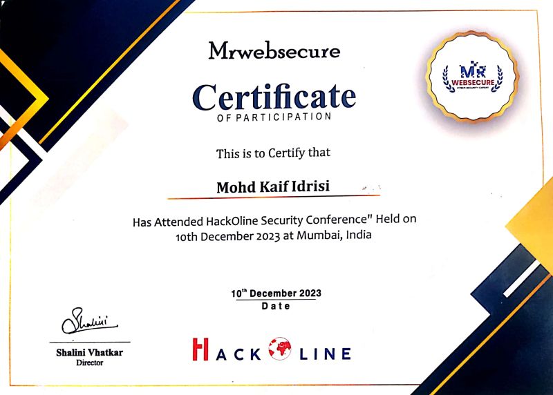 Mohd Kaif Idrisi posted on LinkedIn Mohd Kaif Idrisi posted on LinkedIn