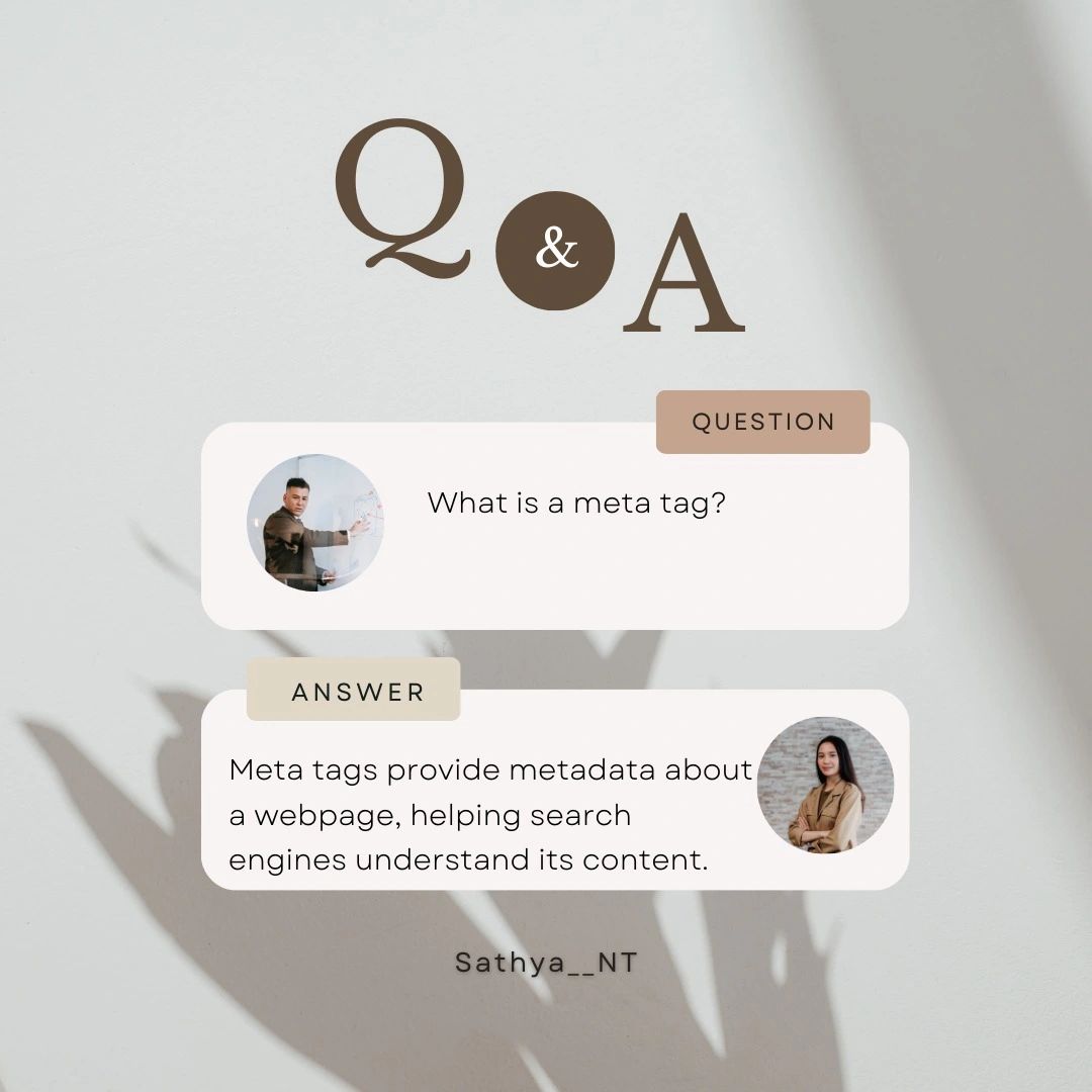 Sathya NT on LinkedIn: #metatags #seo #searchengineoptimization # ... Sathya NT on LinkedIn: #metatags #seo #searchengineoptimization # ...