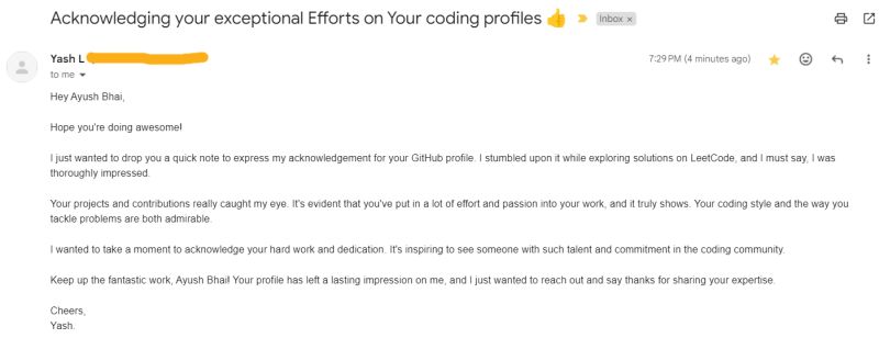 #coding #leetcode #github #gratitudepost | Ayush Senapati #coding #leetcode #github #gratitudepost | Ayush Senapati