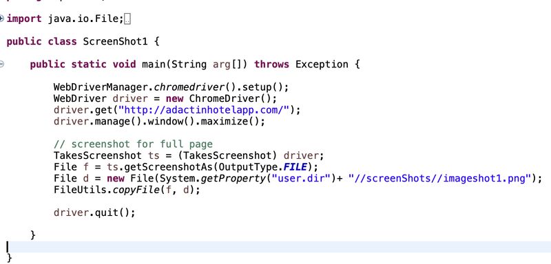 How to capture full page screenshot with Selenium | Radhika Goyal ... How to capture full page screenshot with Selenium | Radhika Goyal ...