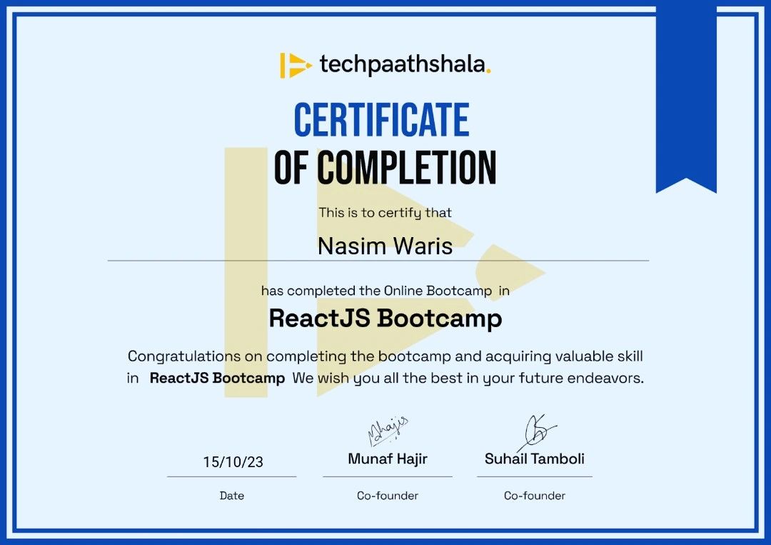Nasim Waris on LinkedIn: Hello Folks! I am happy to share the ... Nasim Waris on LinkedIn: Hello Folks! I am happy to share the ...