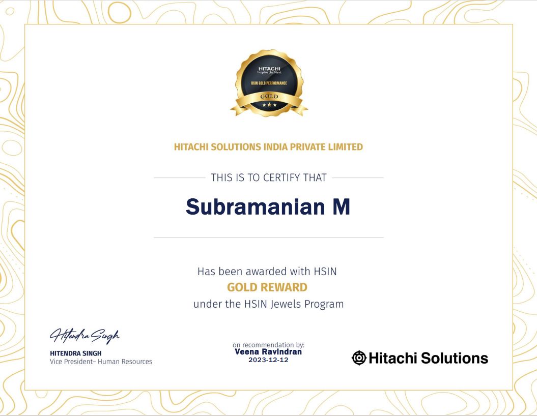 Subramanian Meenakshi Sundaram on LinkedIn: Thank you Veena Ravindran ... Subramanian Meenakshi Sundaram on LinkedIn: Thank you Veena Ravindran ...