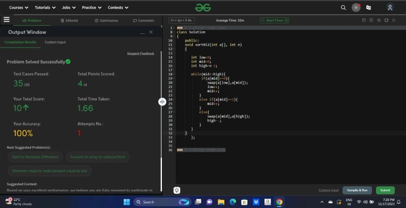 Armaan Faaiz on LinkedIn: 🔔Day 2 of Solving Love Babbar's DSA sheet. So ... Armaan Faaiz on LinkedIn: 🔔Day 2 of Solving Love Babbar's DSA sheet. So ...