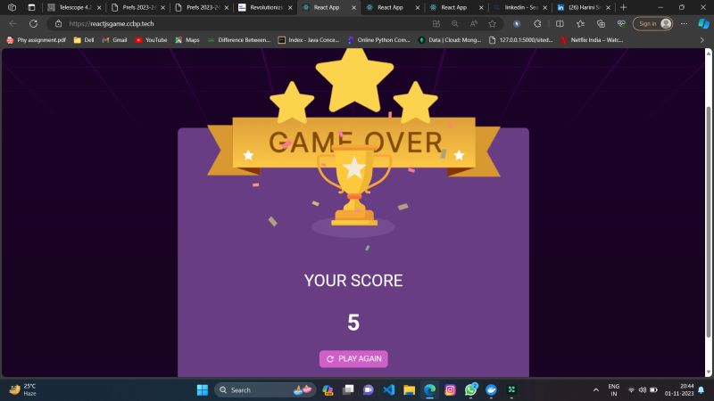 Harini Srutakeerti on LinkedIn: #reactiongame #quickreflexes # ... Harini Srutakeerti on LinkedIn: #reactiongame #quickreflexes # ...