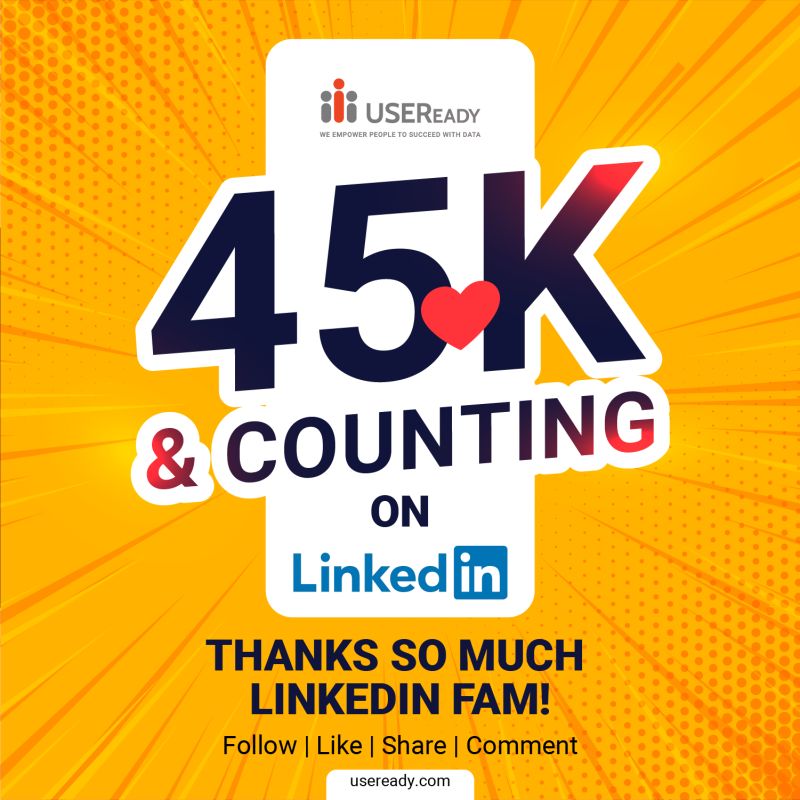 USEReady thanks you for your #dataanalytics | Tanmay Ayare posted on ... USEReady thanks you for your #dataanalytics | Tanmay Ayare posted on ...