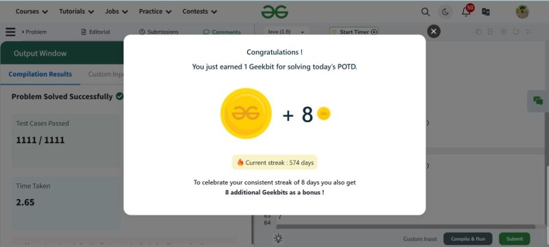 Ashok Reddy Cheluri on LinkedIn: #geekstreak2024 #gfg160 #geeksforgeeks ... Ashok Reddy Cheluri on LinkedIn: #geekstreak2024 #gfg160 #geeksforgeeks ...