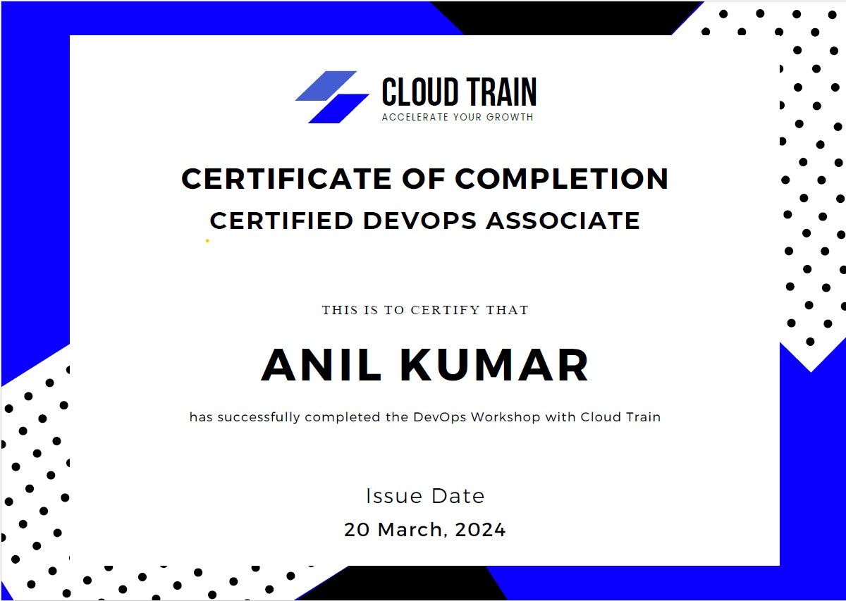 #devops #certification | Anil Kumar Maloth #devops #certification | Anil Kumar Maloth