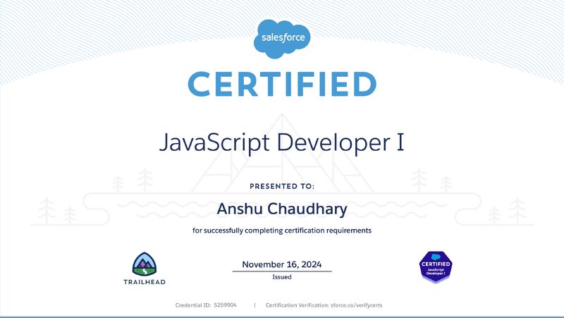 Anshu Chaudhary on LinkedIn: I am thrilled to share that I have ... Anshu Chaudhary on LinkedIn: I am thrilled to share that I have ...