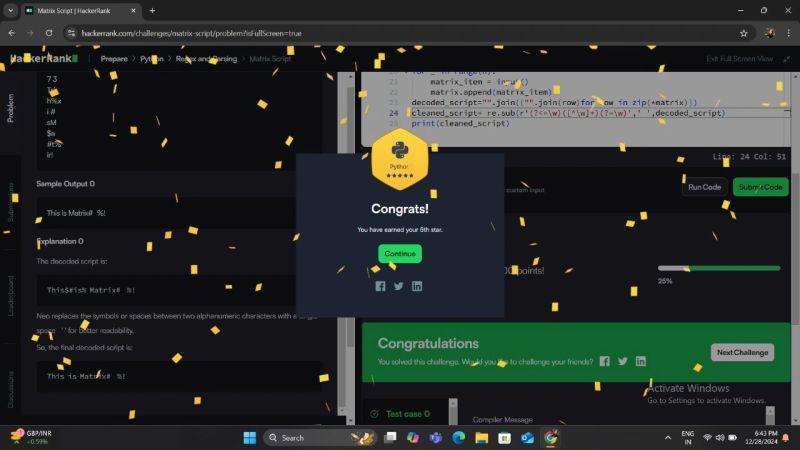 #python #hackerrank #achievement #programming #softwaredevelopment ... #python #hackerrank #achievement #programming #softwaredevelopment ...