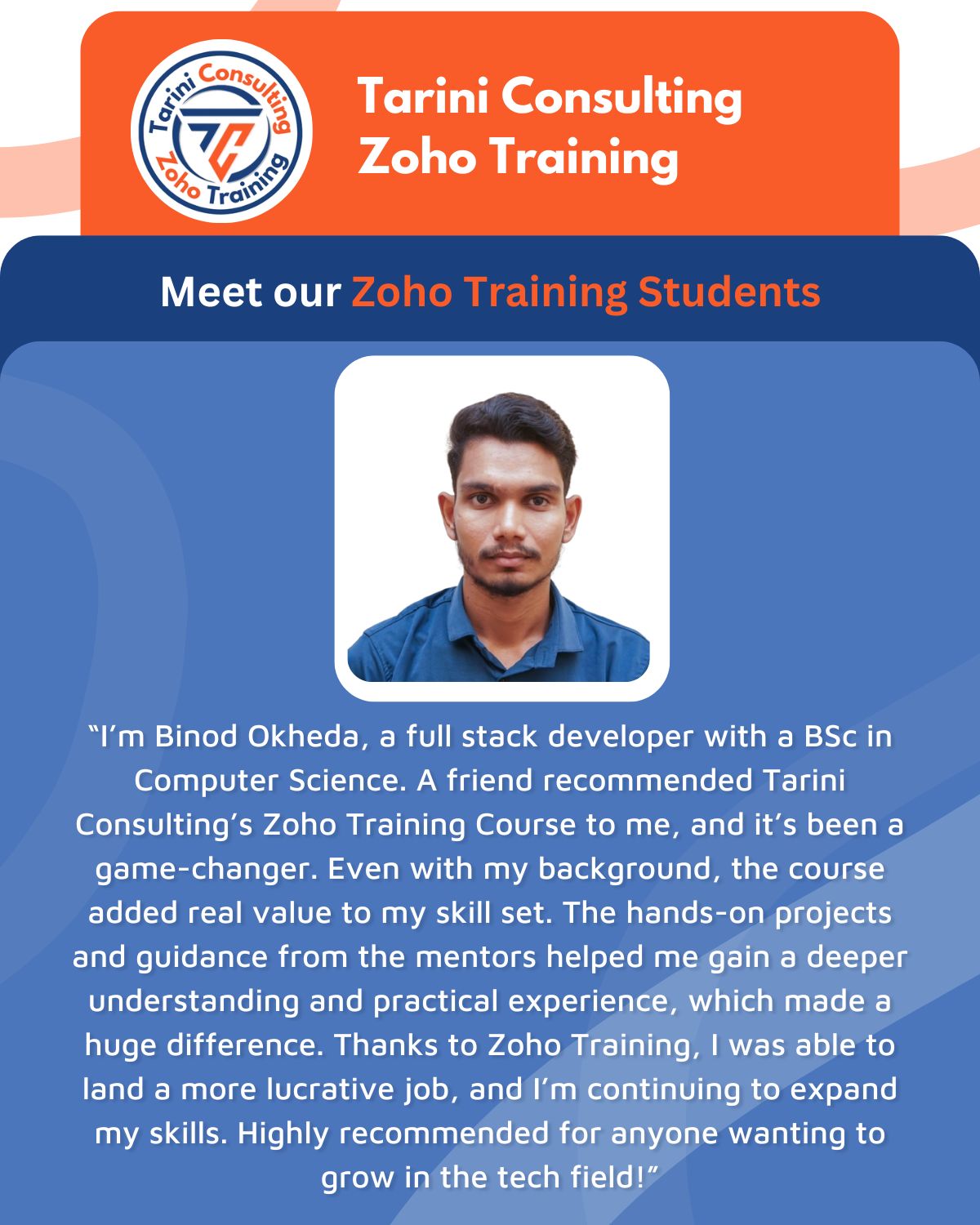 🌟 Meet Binod Okheda: From Struggles to Success! 🌟 We all have some days ... 🌟 Meet Binod Okheda: From Struggles to Success! 🌟 We all have some days ...