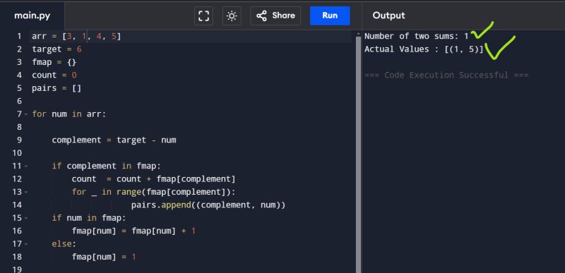 BASAVA PRABHU on LinkedIn: 🧩Python: Two Sum - Pair with Given Sum ... BASAVA PRABHU on LinkedIn: 🧩Python: Two Sum - Pair with Given Sum ...