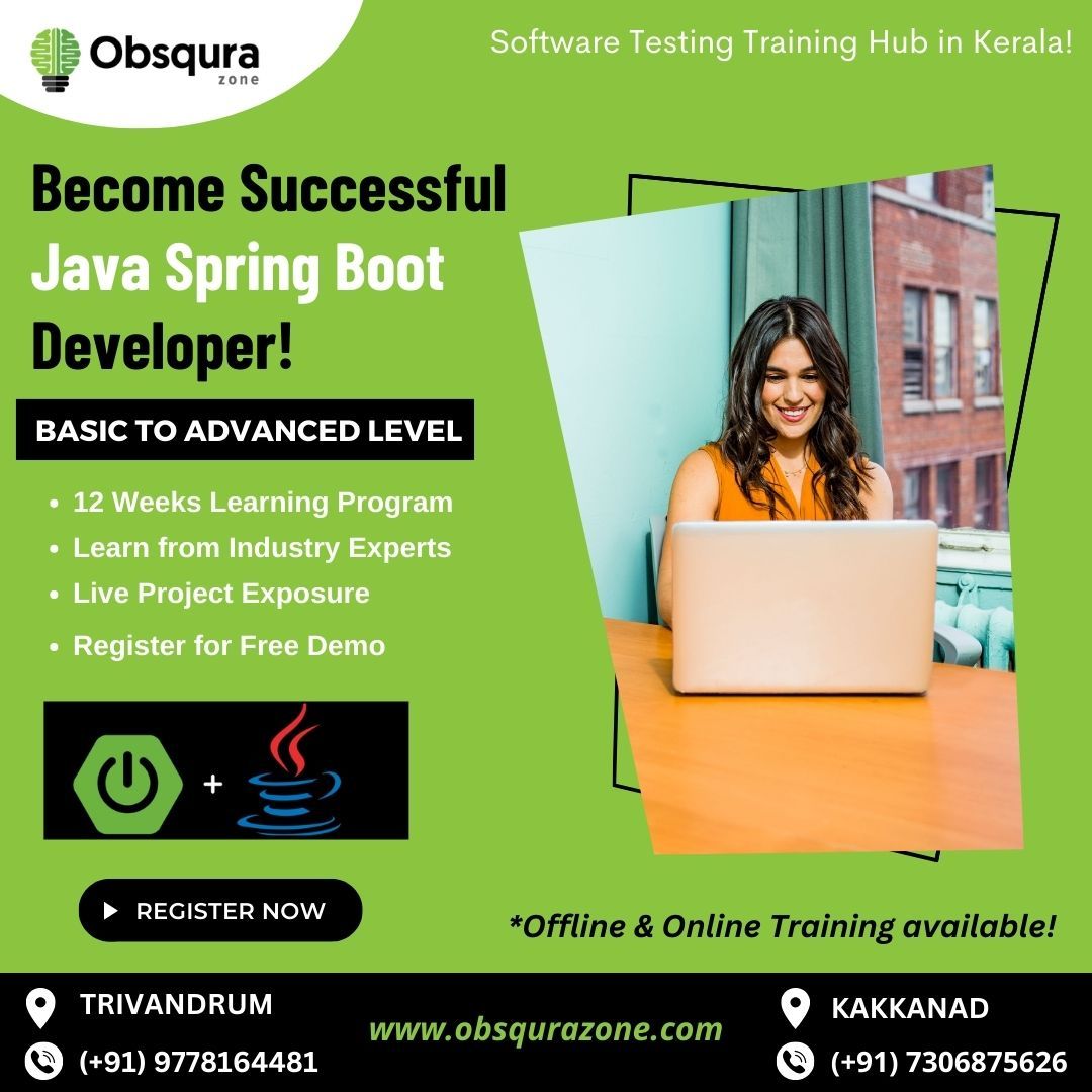 Obsqura Zone on LinkedIn: #java #corejava #spring #springboot # ... Obsqura Zone on LinkedIn: #java #corejava #spring #springboot # ...