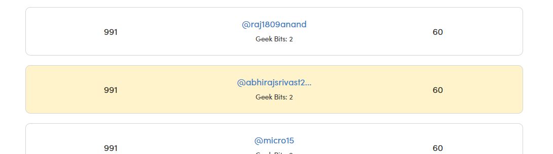 Abhinav Raj Srivastav on LinkedIn: #codingchallenge #geeksforgeeks # ... Abhinav Raj Srivastav on LinkedIn: #codingchallenge #geeksforgeeks # ...