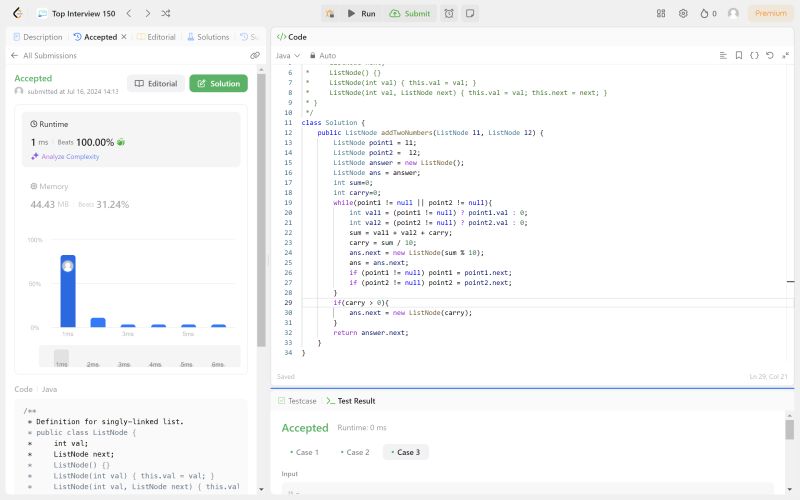 How I solved the Leetcode challenge | Paramaguru V posted on the topic ... How I solved the Leetcode challenge | Paramaguru V posted on the topic ...