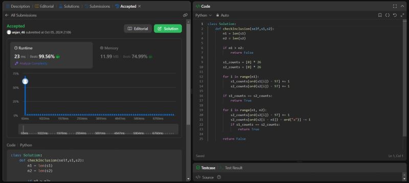 ANJAN B on LinkedIn: #leetcode #python #codingpractice #problemsolving ... ANJAN B on LinkedIn: #leetcode #python #codingpractice #problemsolving ...