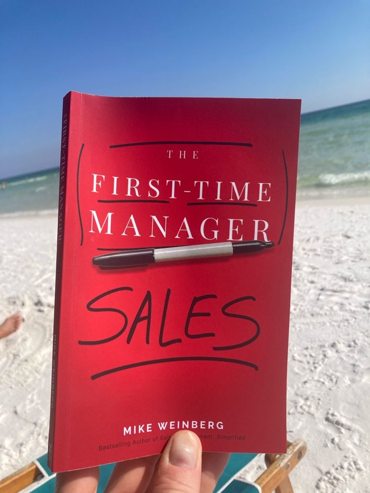 Just finished this book…a must read for any new (or old) sales manager ... Just finished this book…a must read for any new (or old) sales manager ...