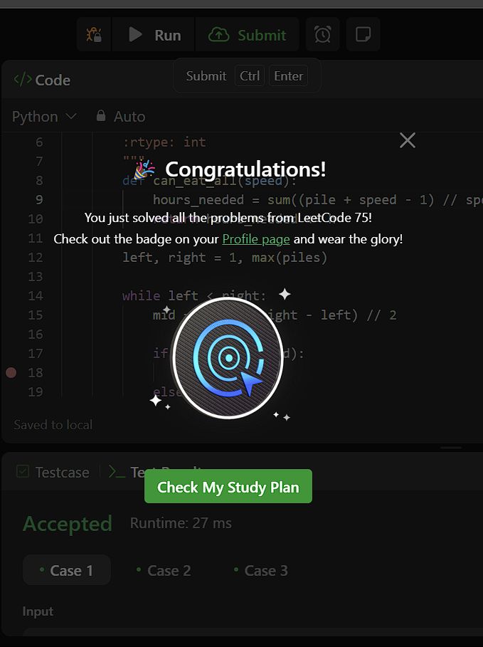 Actually it is my first experience in LeetCode . I do my best to ... Actually it is my first experience in LeetCode . I do my best to ...